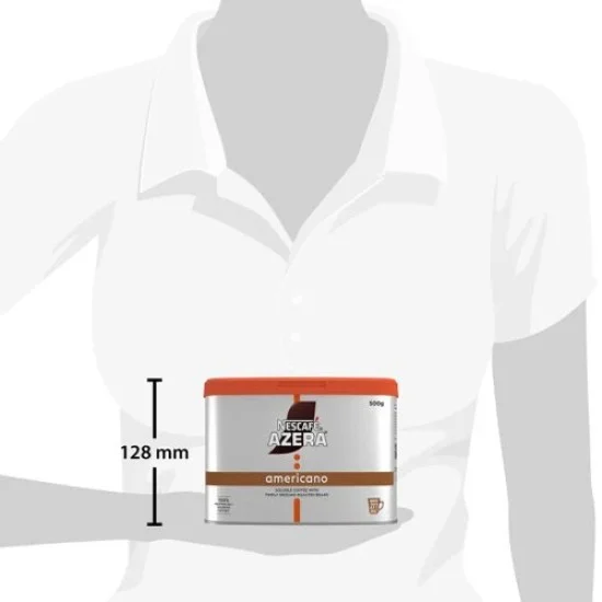 Nescafe Azera Americano Finely Ground Instant Coffee (500g tin)