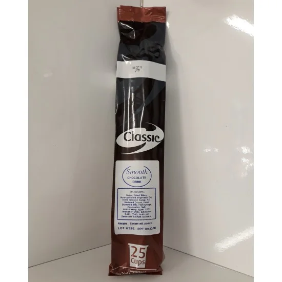 Brupac 300 In Cup Classic Smooth Chocolate for Vending Machines