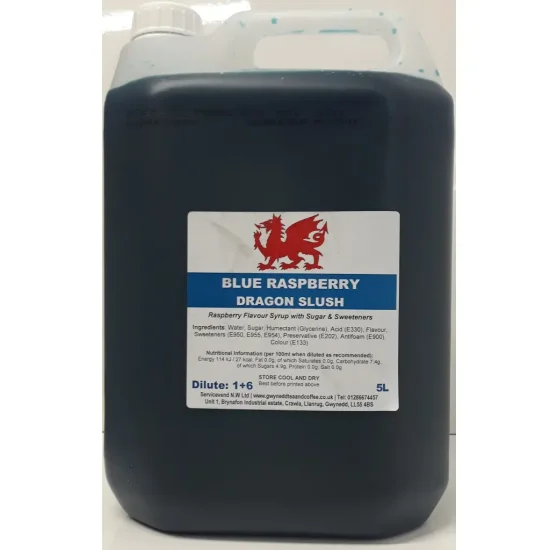 Blue Raspberry Slush Syrup (5 litres) - Slush, Slushy, Slushie, Slush ...